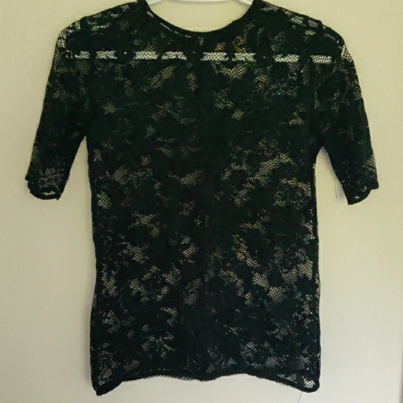 Zara | Tops | 35last Chance Zara Black Lace Top | Poshmark